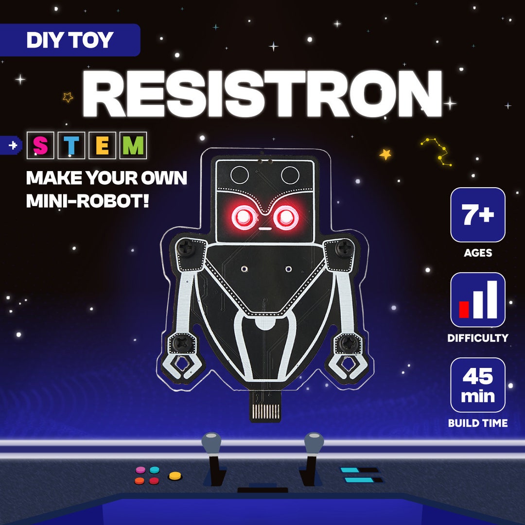 Circuitmess Wacky Robot Resistron - Etsy