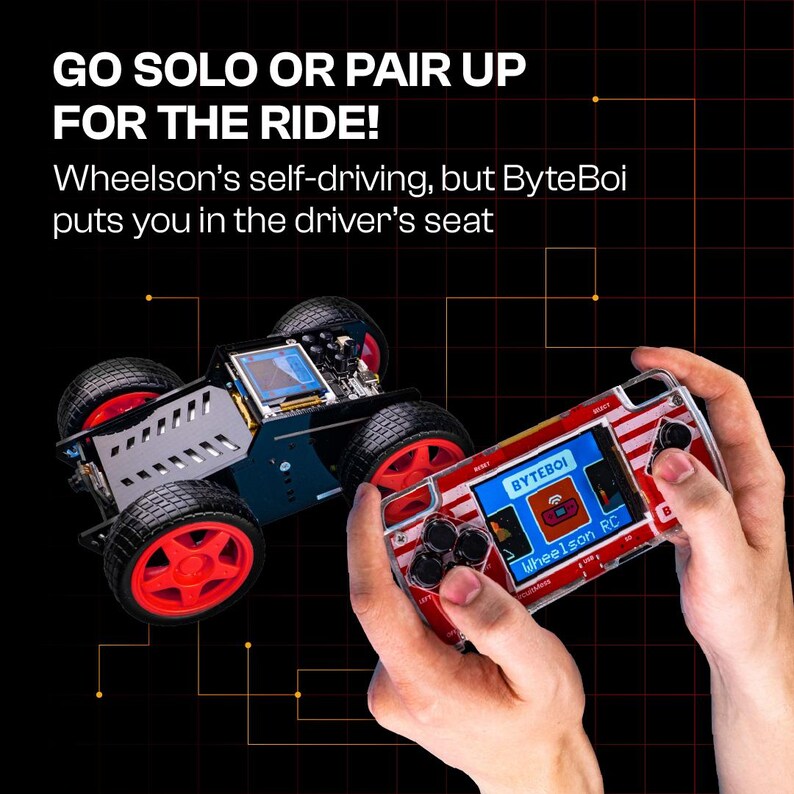 Circuitmess DIY RC Bundle for Kids 11+ Build & Code Your Own Robot Car ...