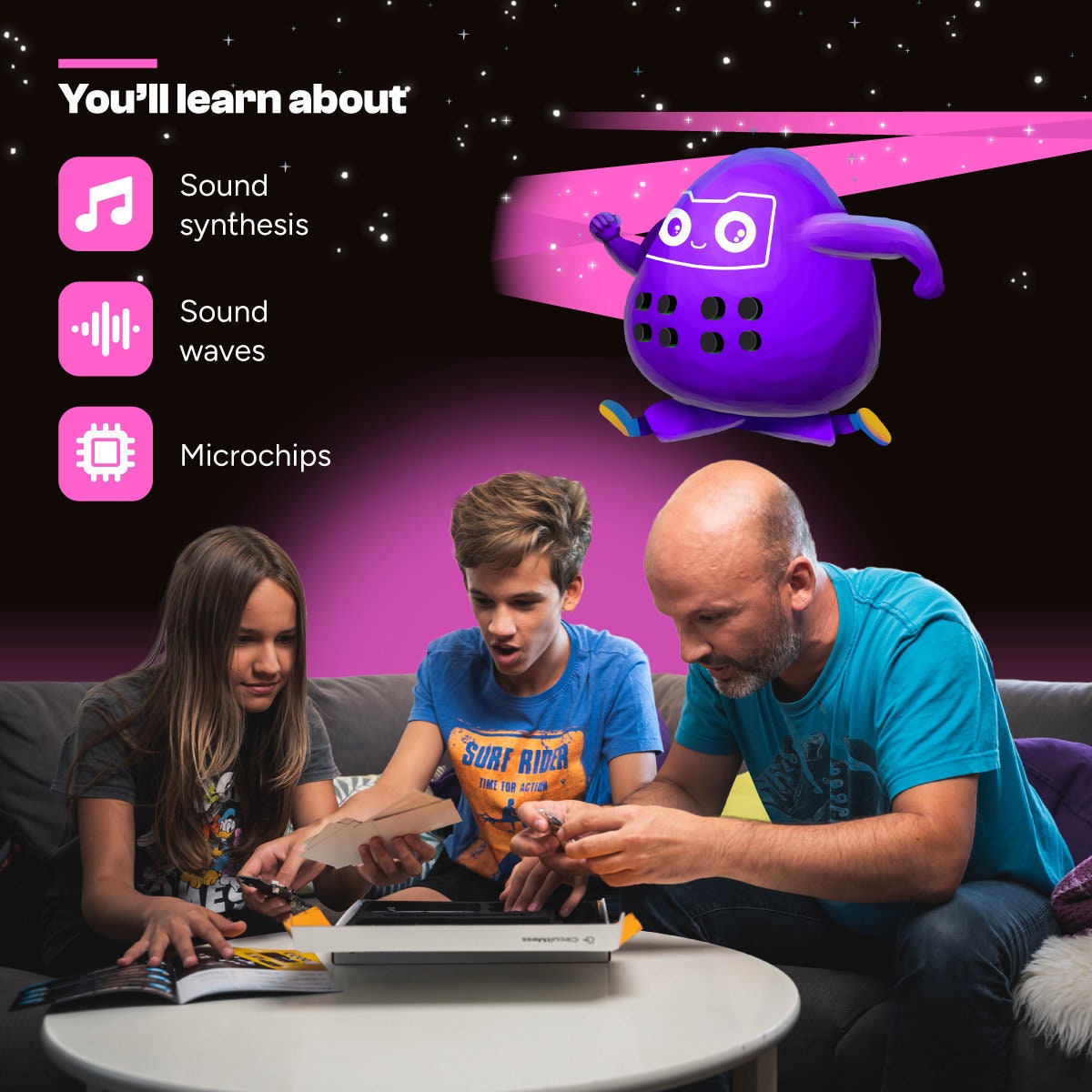 Circuitmess Wacky Robot - Buttons - Etsy