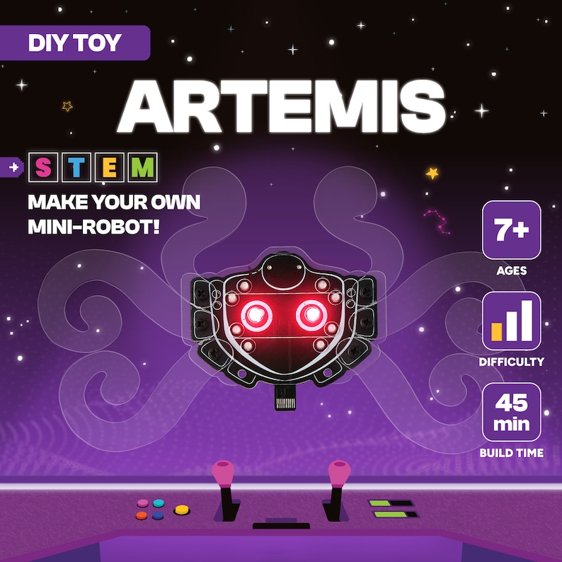 Circuitmess Wacky Robot - Artemis - Etsy