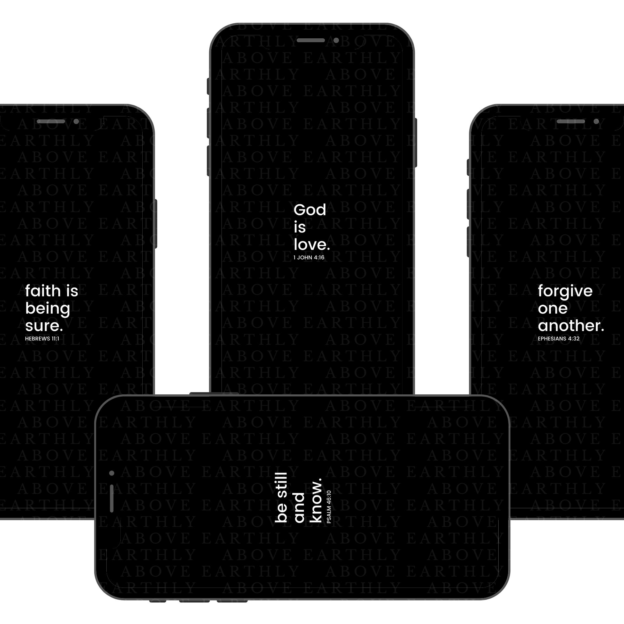 Bible Verse Minimalist Wallpaper Pack - 10 Inspirational Designs ...