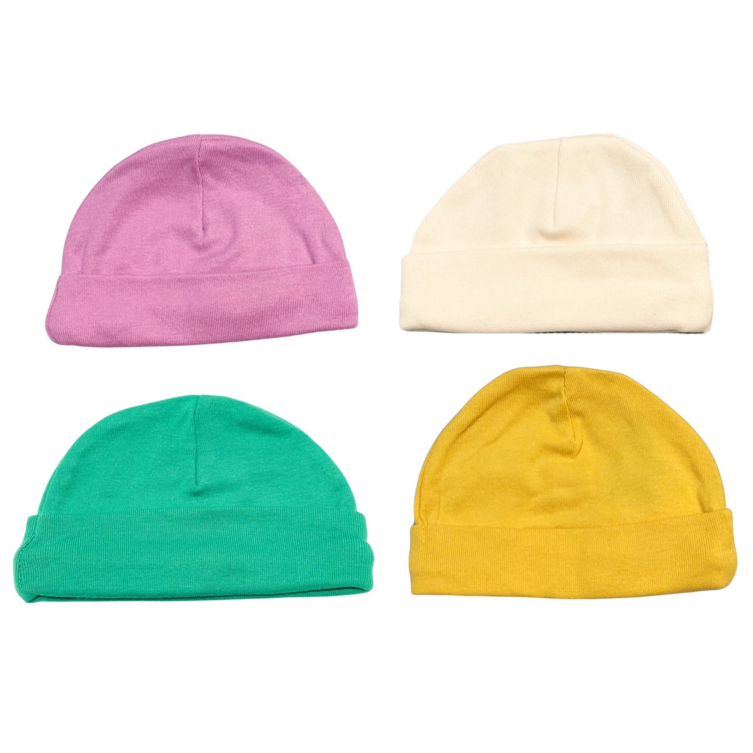 Soft and Stretchy Baby Beanies (2-pack) - Etsy