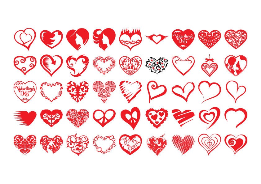Heart Svg, Heart Svg Bundle, Heart PNG, Heart Svg File, Valentine Heart ...