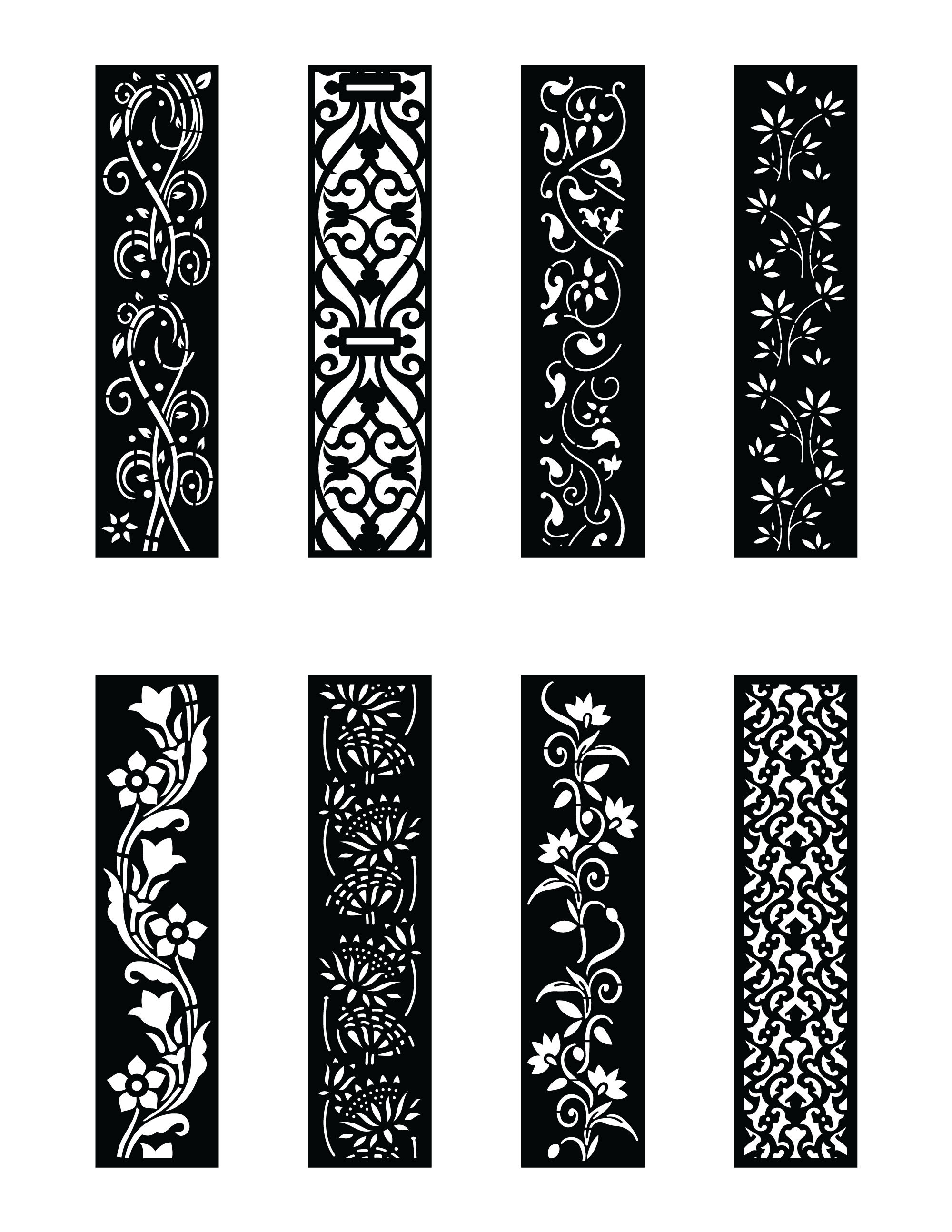 Jali Cutting Pattern Design for CNC Laser and Router Cutting. PDF File ...