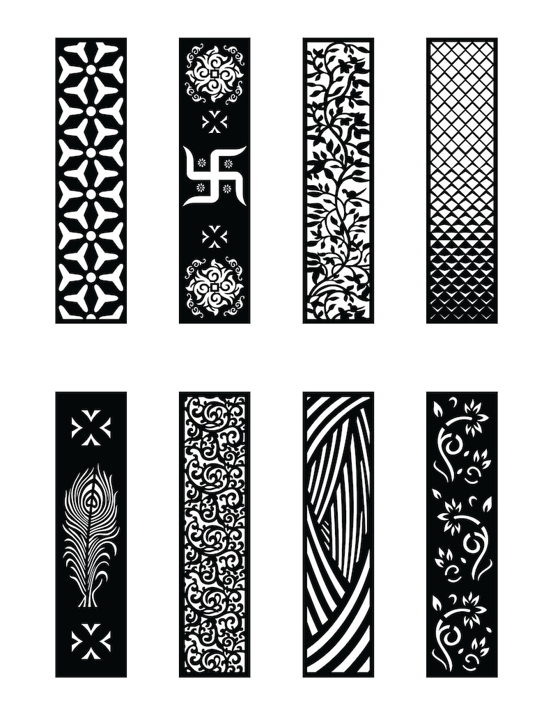 Jali Cutting Pattern Design for CNC Laser and Router Cutting. PDF File ...