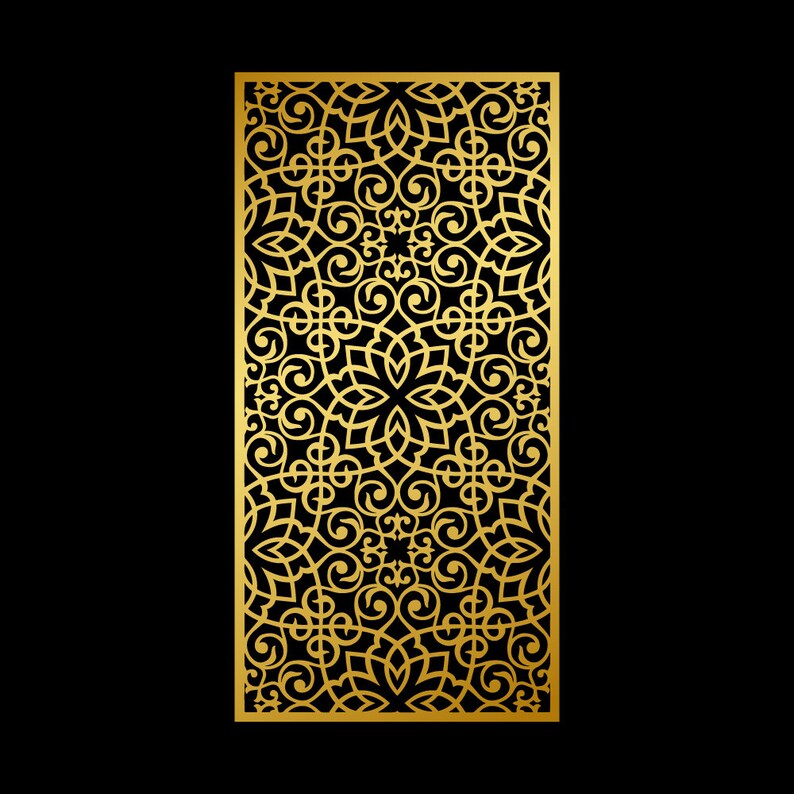 Jali Cutting Pattern Design for CNC Laser and Router Cutting. - Etsy