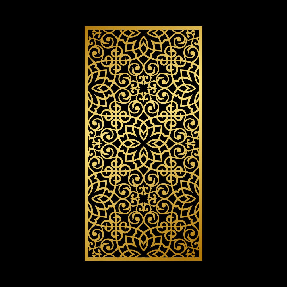 Jali Cutting Pattern Design for CNC Laser and Router Cutting. - Etsy