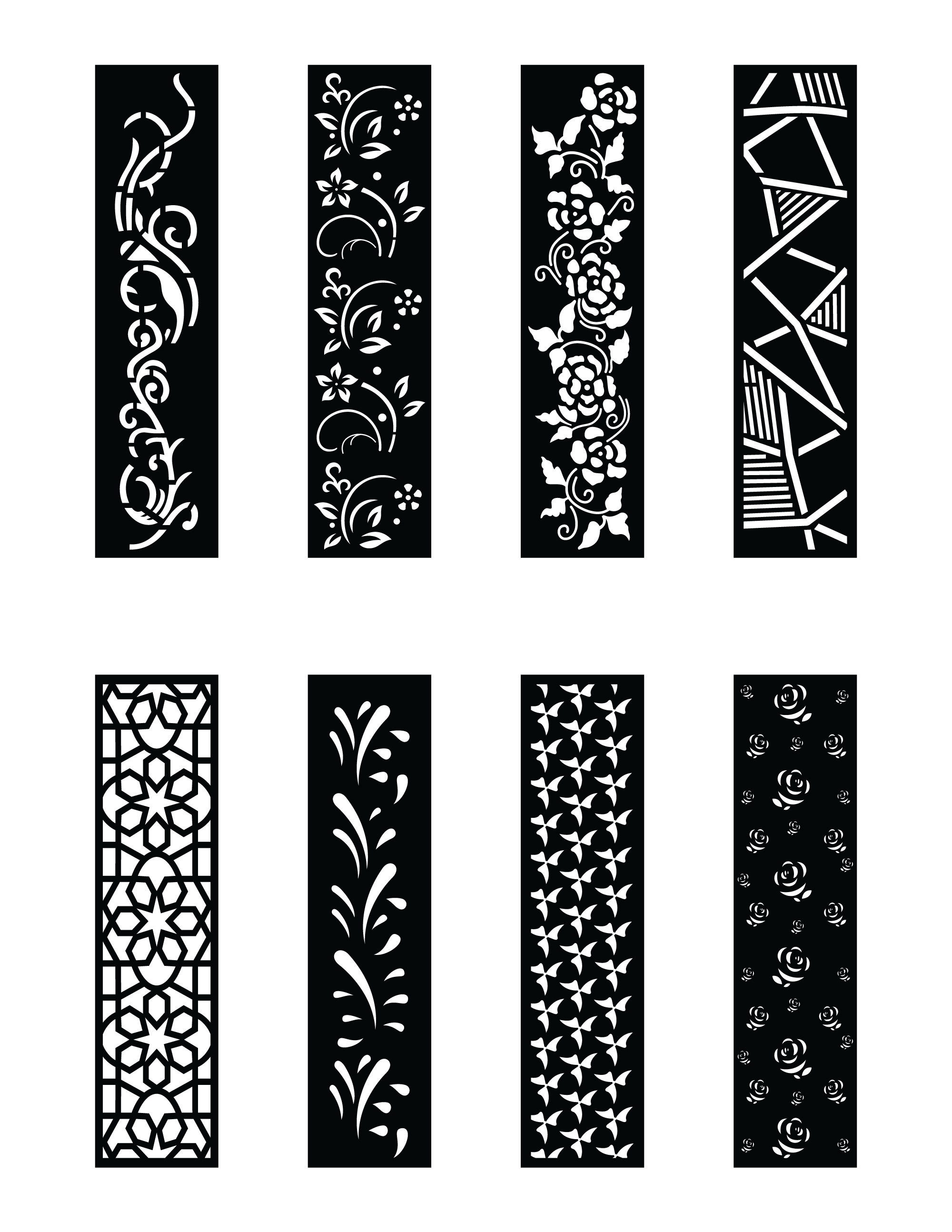 Jali Cutting Pattern Design for CNC Laser and Router Cutting. PDF File ...