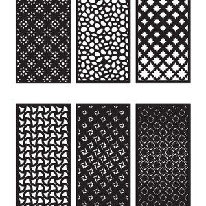 Jali Cutting Pattern Design for CNC Laser and Router Cutting. - Etsy