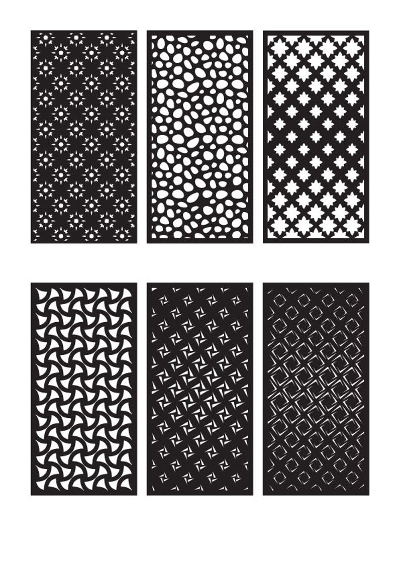 Jali Cutting Pattern Design for CNC Laser and Router Cutting. - Etsy