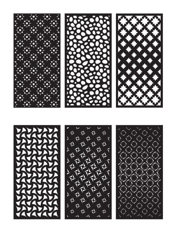 Jali Cutting Pattern Design for CNC Laser and Router Cutting. - Etsy