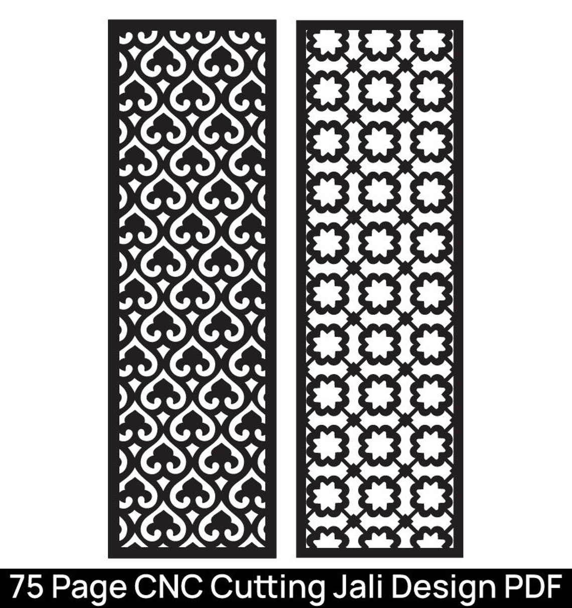 Jali Cutting Pattern Design for CNC Laser and Router Cutting. PDF File ...