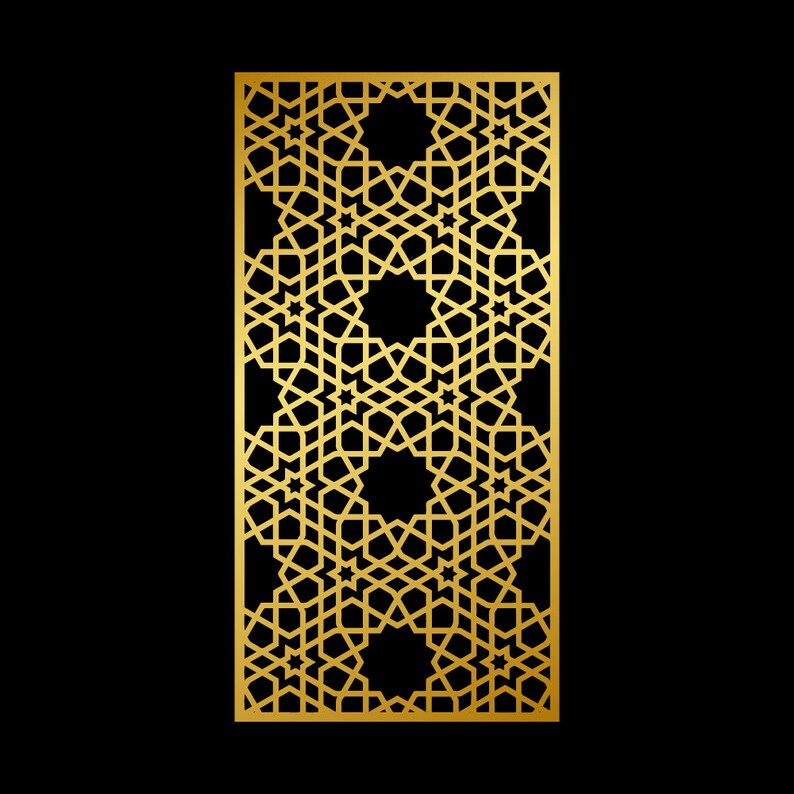 Jali Cutting Pattern Design for CNC Laser and Router Cutting. - Etsy