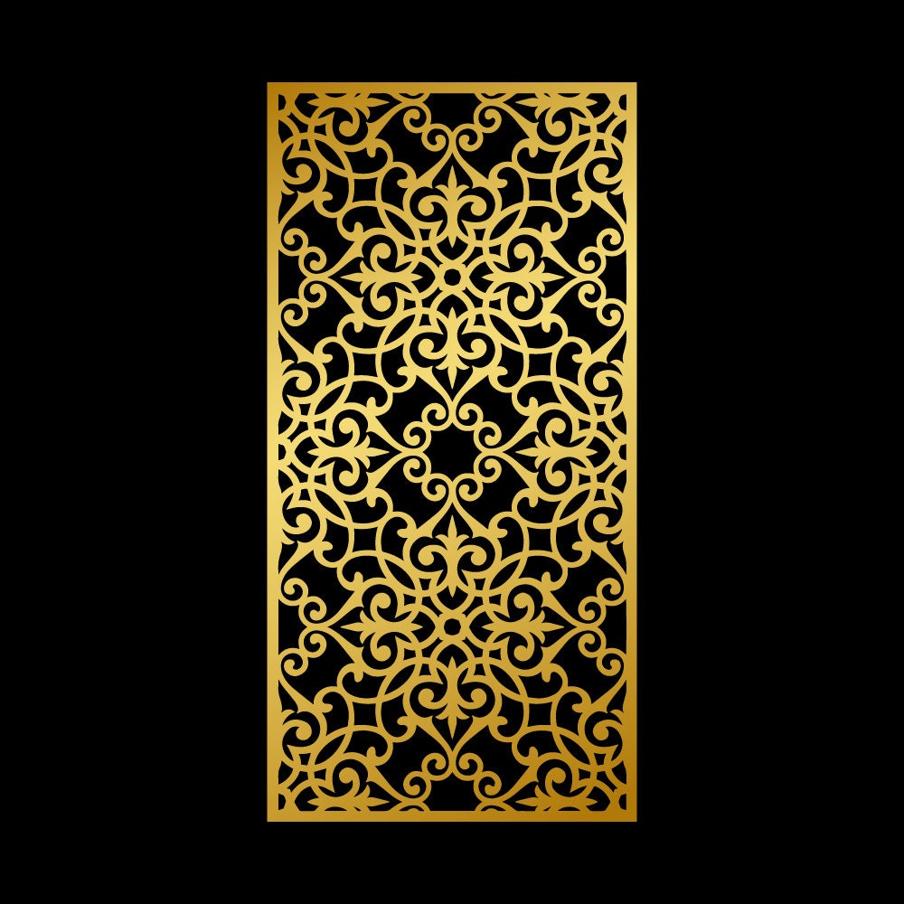 Jali Cutting Pattern Design for CNC Laser and Router Cutting. - Etsy