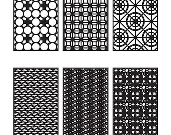 Jali Cutting Pattern Design for CNC Laser and Router Cutting. - Etsy