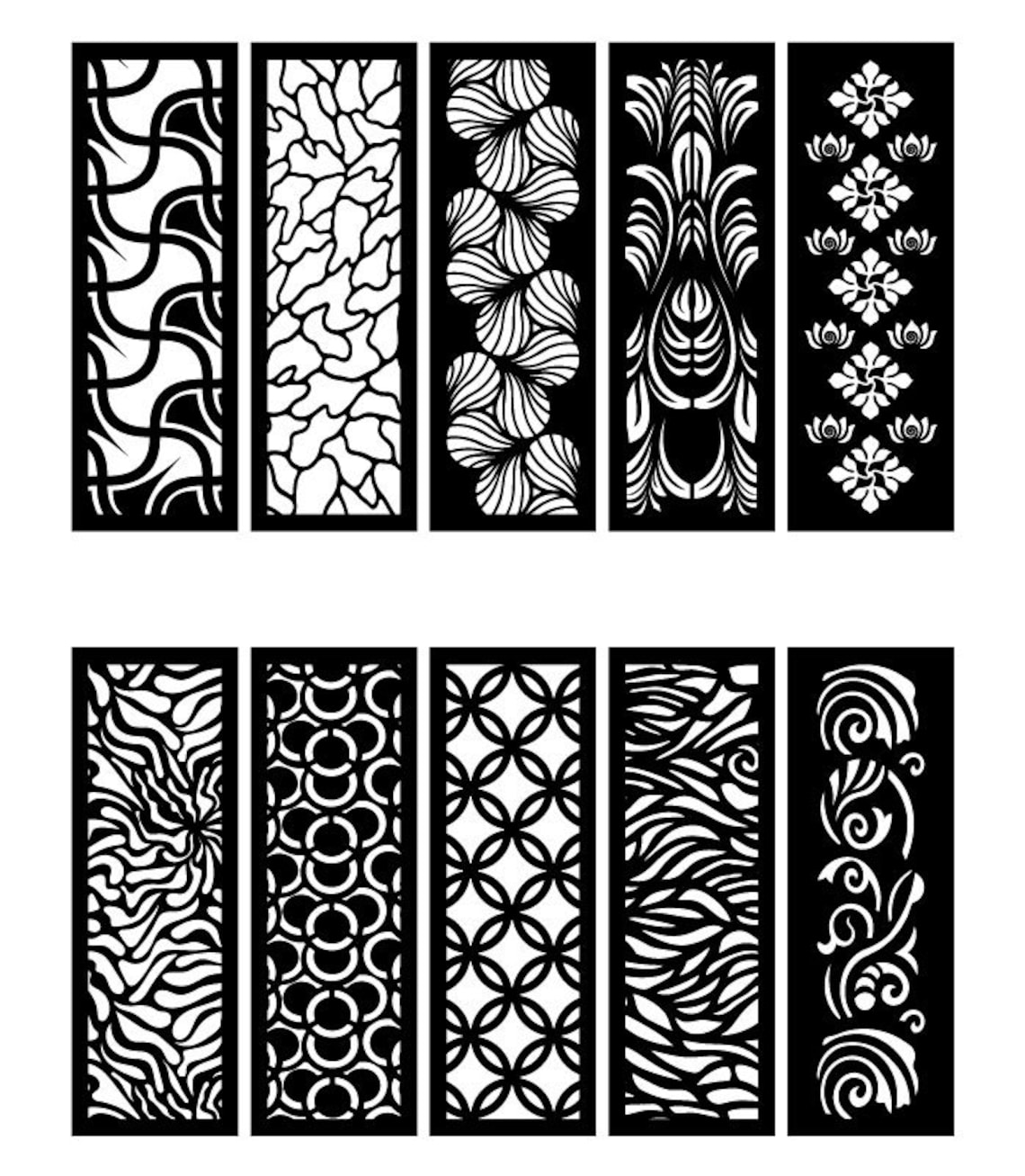 340 Jali Cutting Patterns: CNC Laser & Router Designs (PDF Download) - Etsy