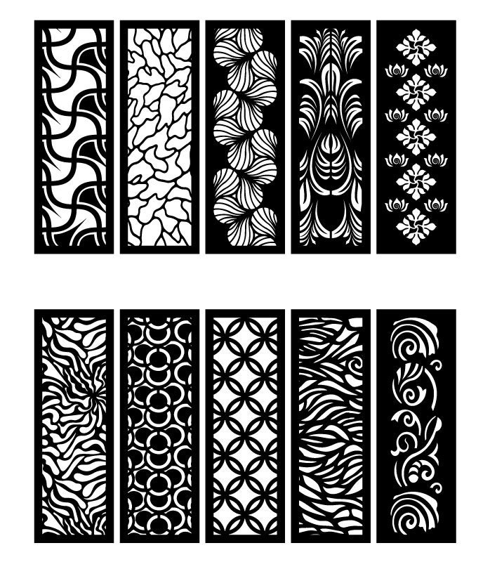 340 Jali Cutting Patterns: CNC Laser & Router Designs (PDF Download) - Etsy