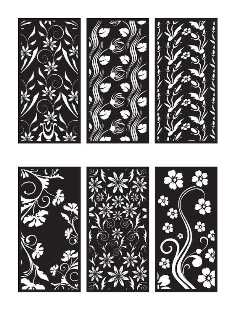 Jali Cutting Pattern Design for CNC Laser and Router Cutting. - Etsy