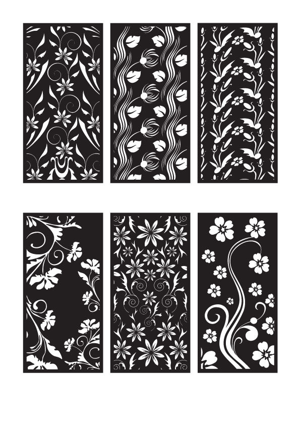 Jali Cutting Pattern Design for CNC Laser and Router Cutting. - Etsy