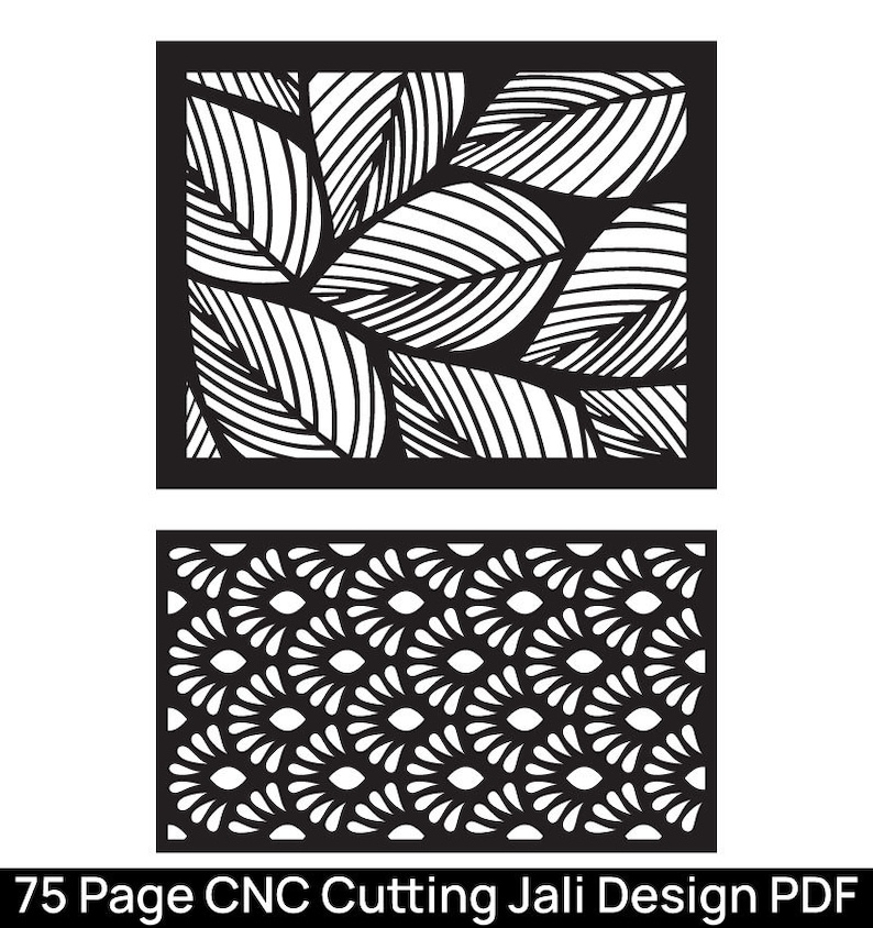 Jali Cutting Pattern Design for CNC Laser and Router Cutting. PDF File ...