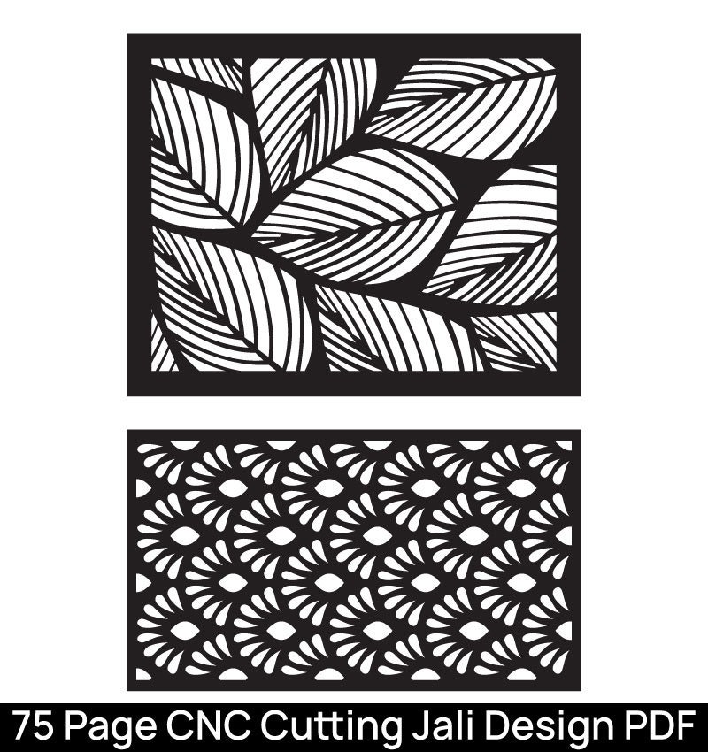Jali Cutting Pattern Design for CNC Laser and Router Cutting. PDF File ...