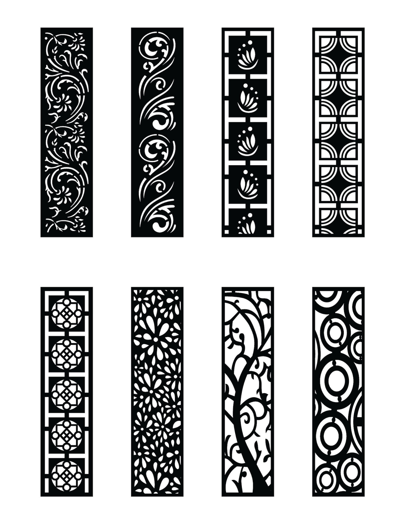 Jali Cutting Pattern Design for CNC Laser and Router Cutting. PDF File ...