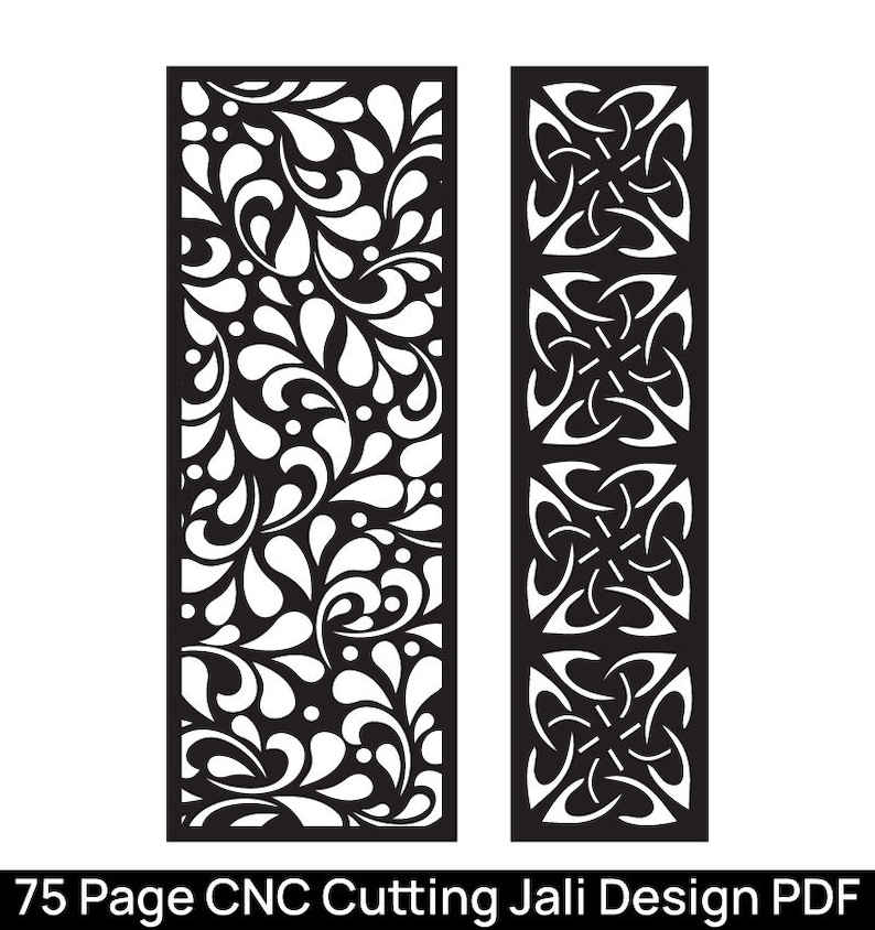 Jali Cutting Pattern Design for CNC Laser and Router Cutting. PDF File ...