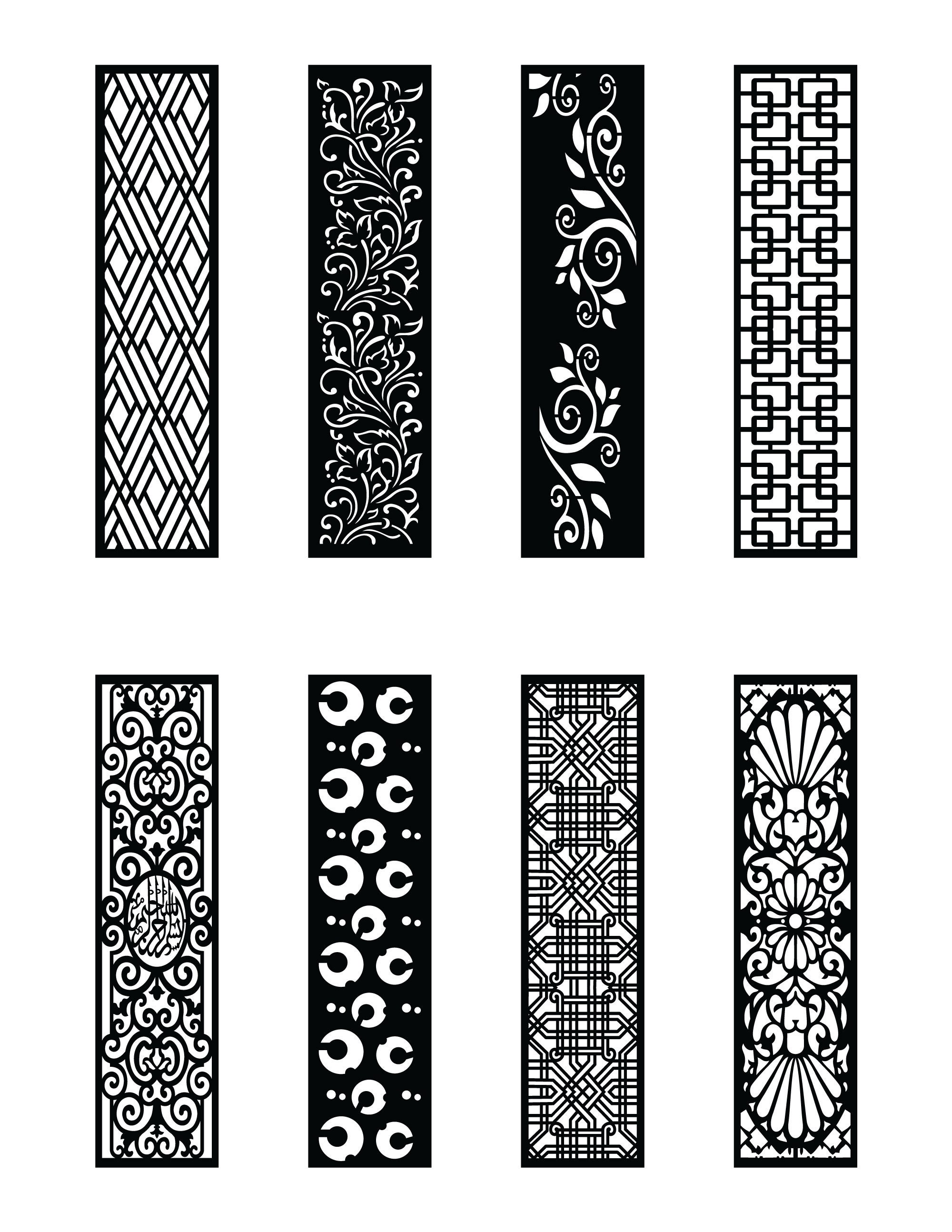 Jali Cutting Pattern Design for CNC Laser and Router Cutting. PDF File ...