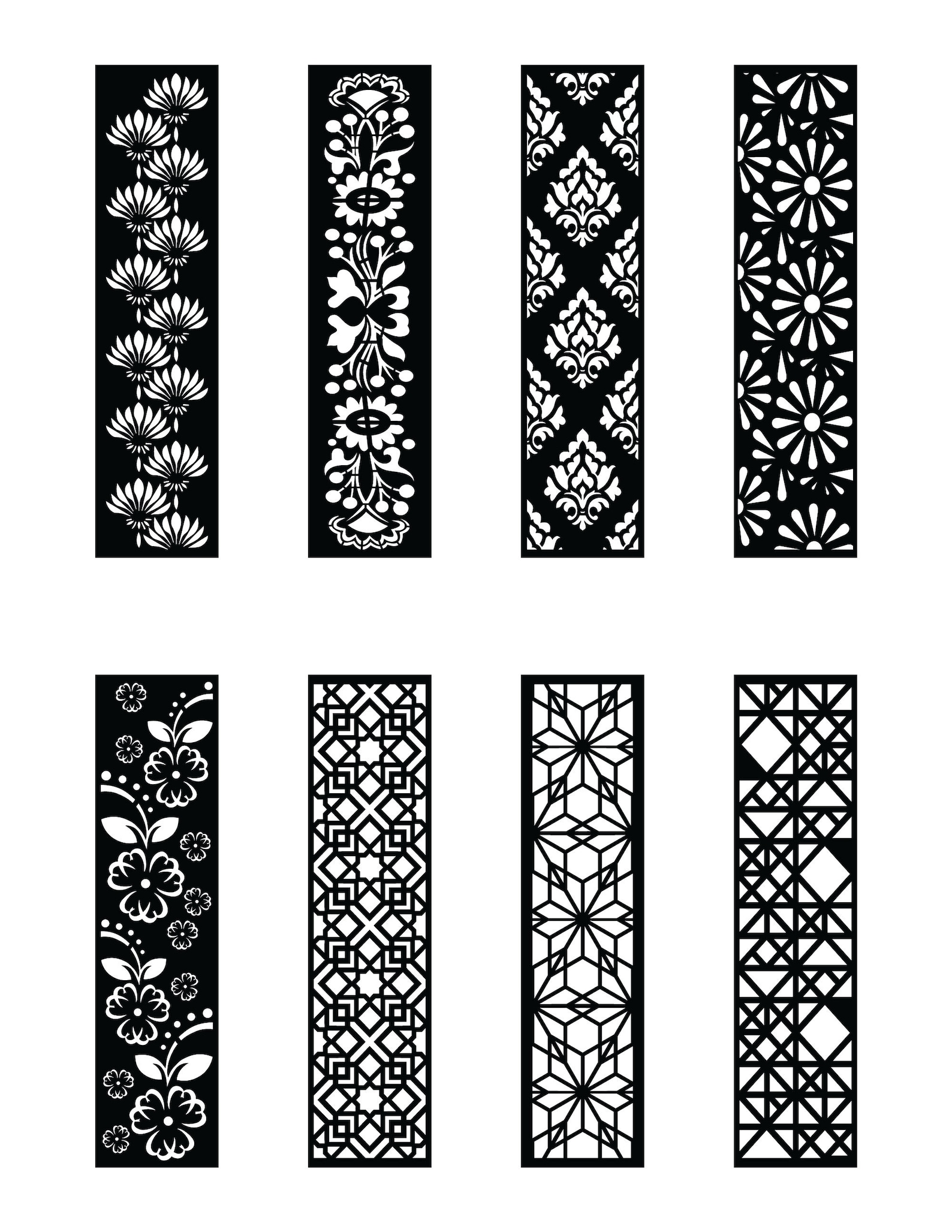 Jali Cutting Pattern Design for CNC Laser and Router Cutting. PDF File ...