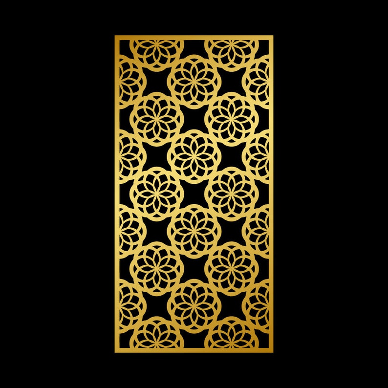 Jali Cutting Pattern Design for CNC Laser and Router Cutting. - Etsy