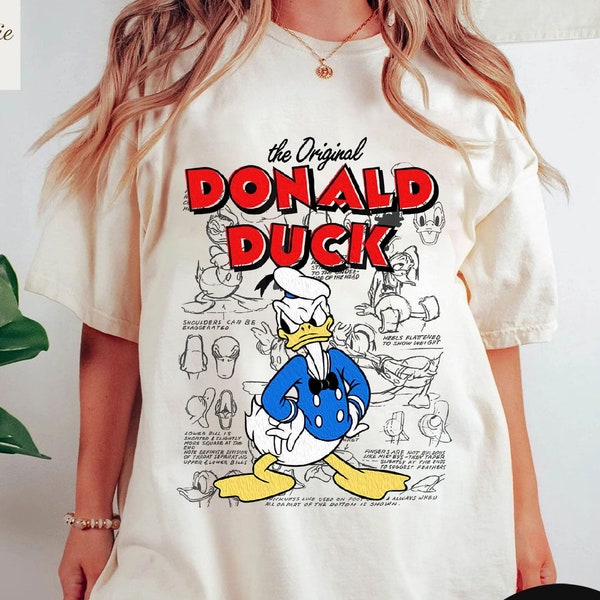 Donald Duck Shirt - Etsy
