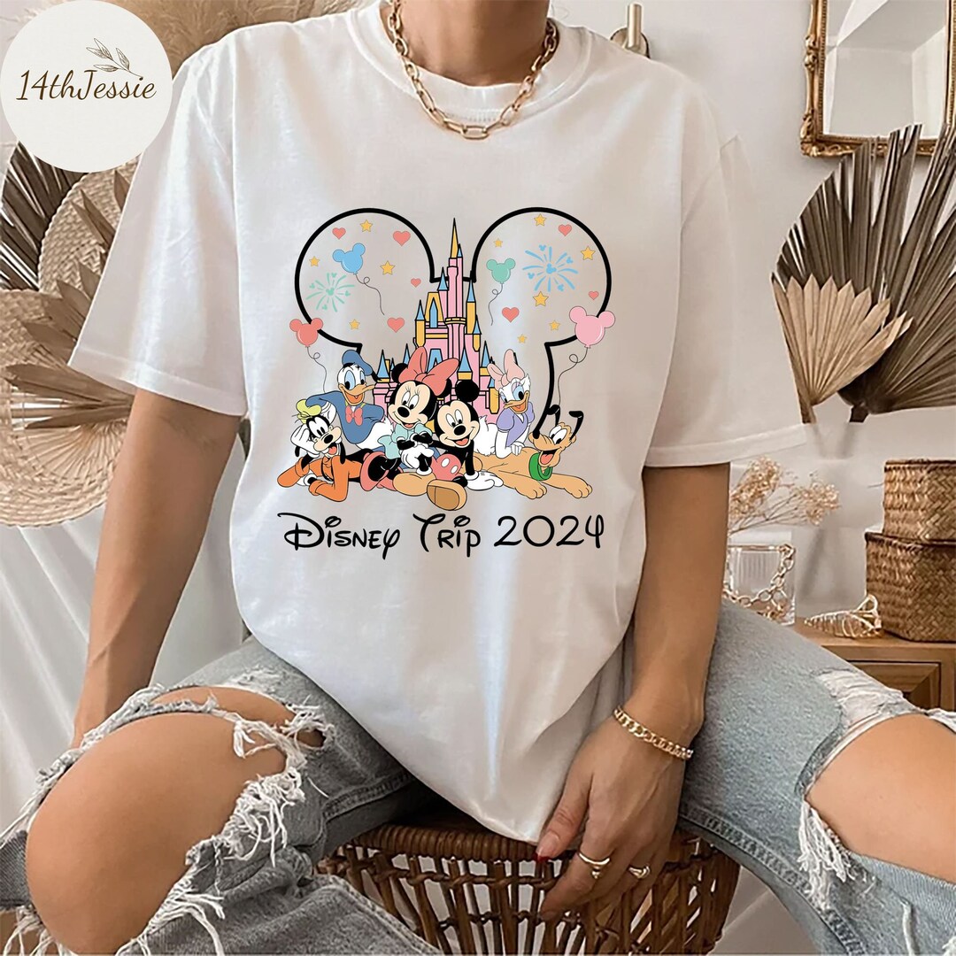 Custom Disney Trip 2024 Shirt Disney Family Shirt Disney - Etsy