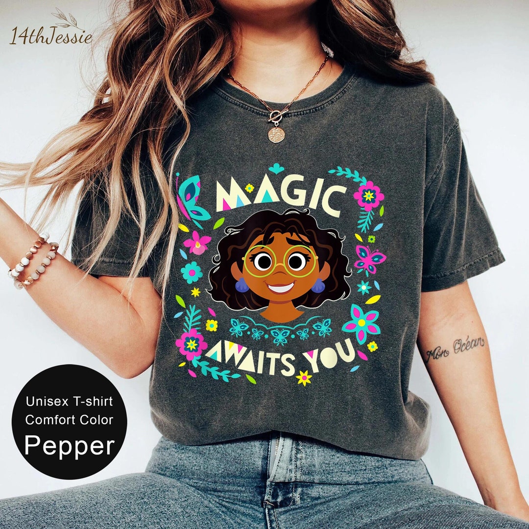 Disney Encanto Mirabel Magic Awaits You Shirt, Encanto Shirt, Disney ...