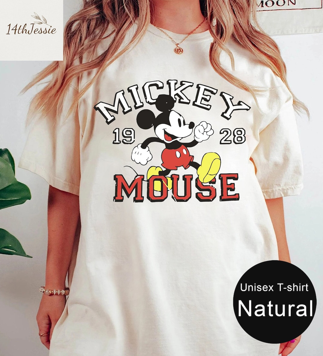Retro Mickey Mouse Est 1928 Shirt, Vintage Mickey Shirt, Disney Mickey ...