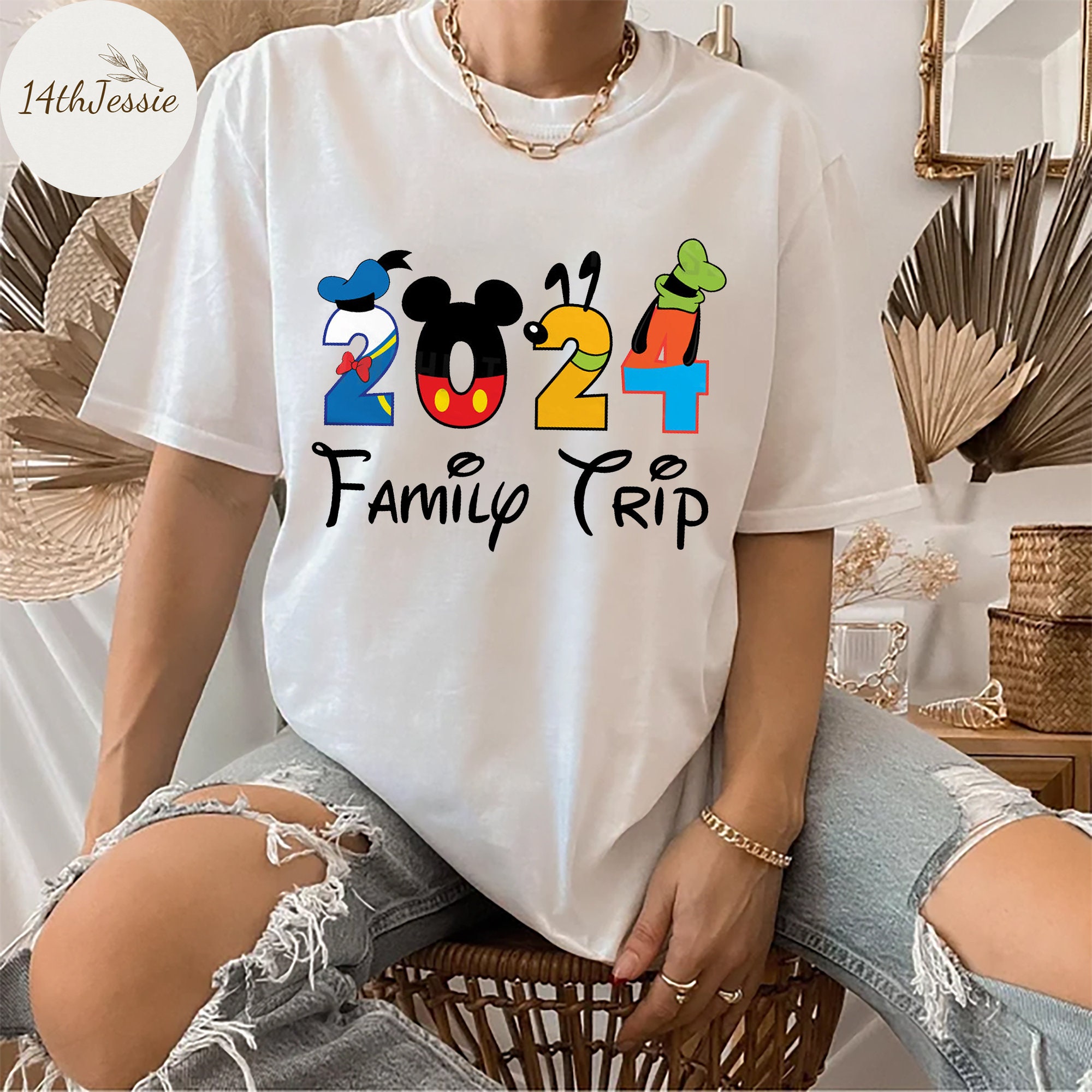 Disney Family Trip 2024 Shirts, Disney Trip 2024 Shirt, Disney Trip ...