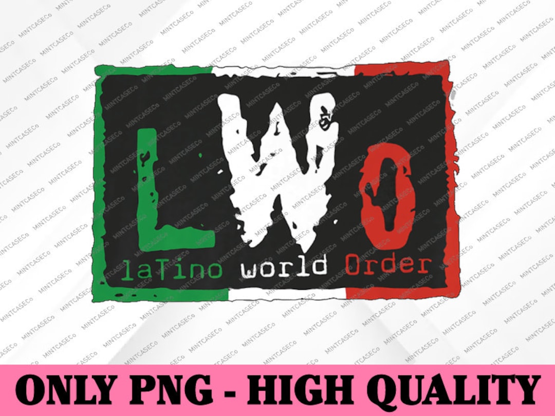 LWO Latino World Order Png, Wrestling Png, Digital File, PNG High ...