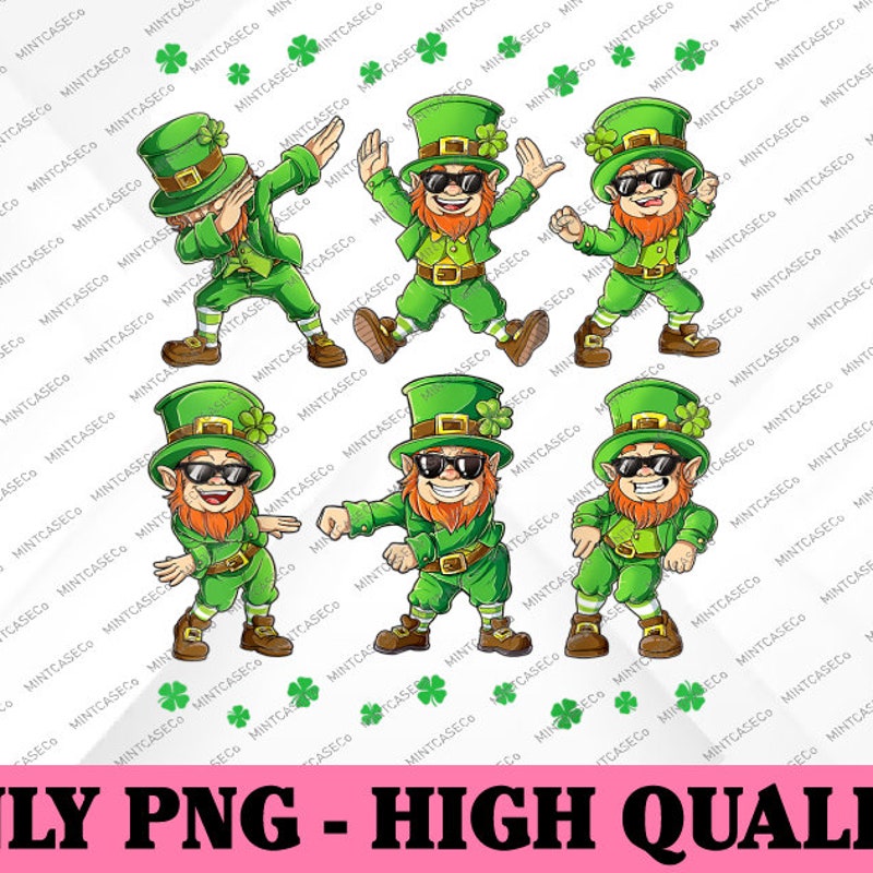 Leprechaun Clip Art - Etsy