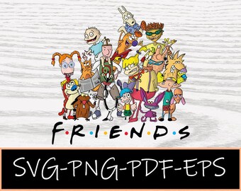 90s Cartoon Svg - Etsy