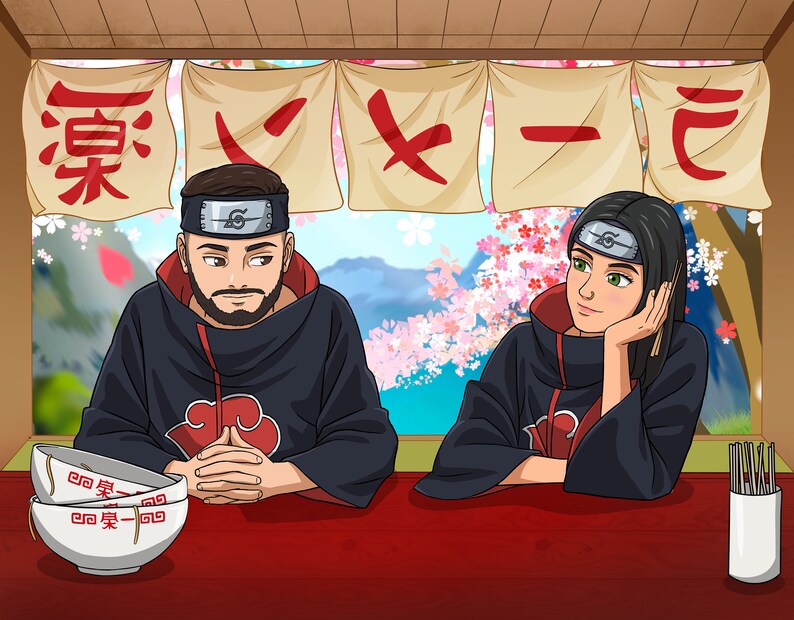 Custom Draw All Anime Style DIGITAL FILE Personalized - Etsy