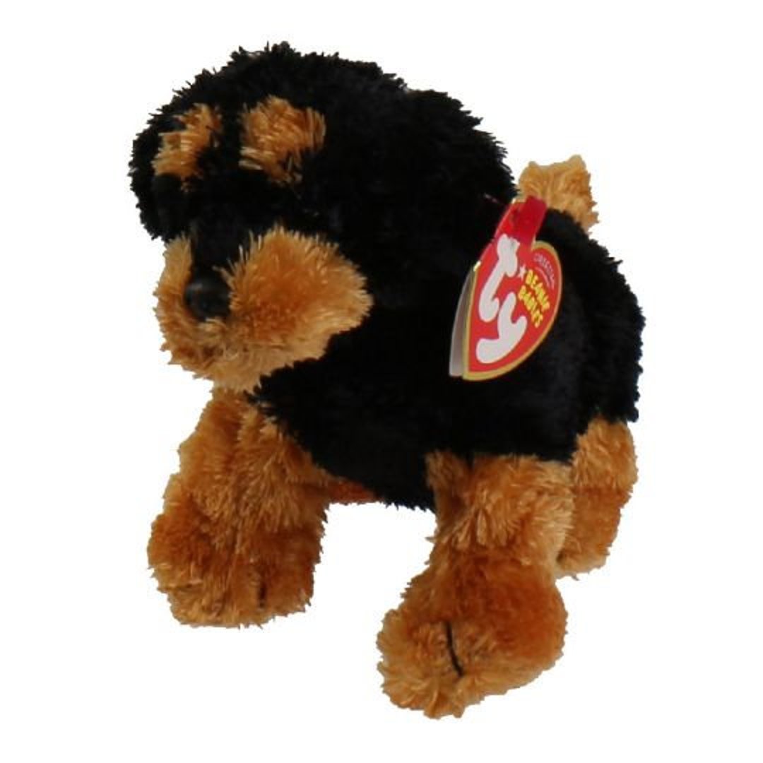 TY Beanie Baby - BRUTUS the Rottweiler Dog (sitting Version) (7 Inch ...