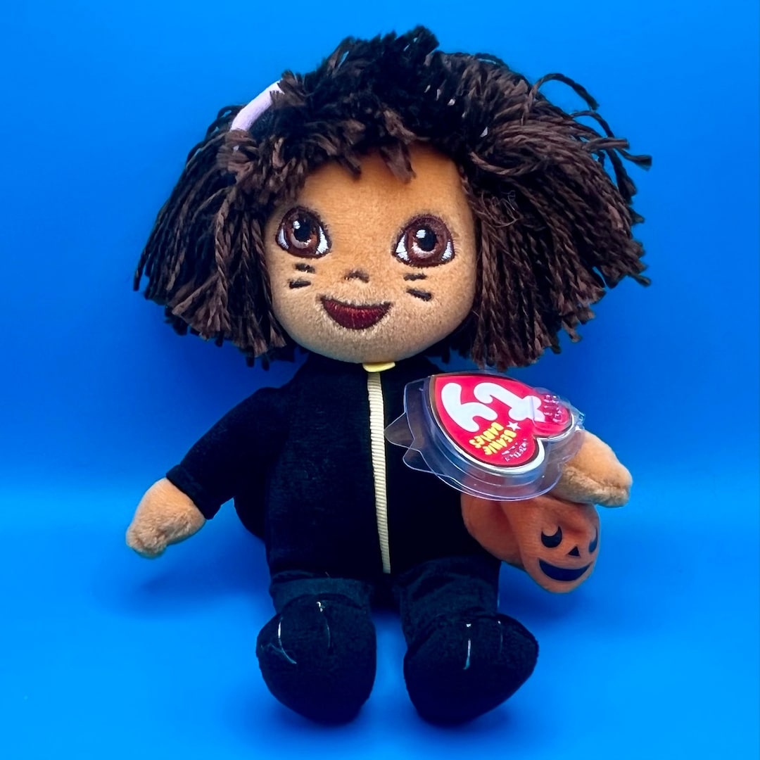 TY Beanie Baby - DORA the Explorer (cat Costume) (7 Inch) - Etsy