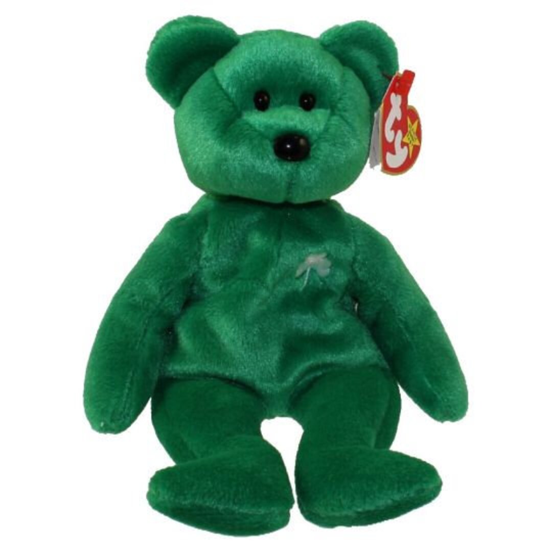 TY Beanie Baby - ERIN the Irish Bear (8.5 Inch) - Etsy