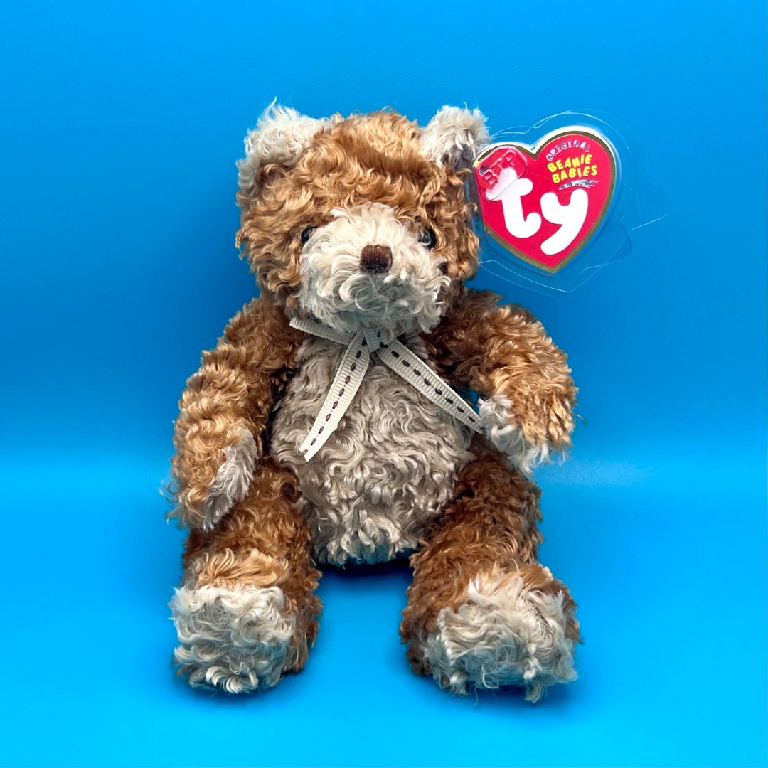 TY Beanie Baby WHITTLE the Bear 7 Inch - Etsy