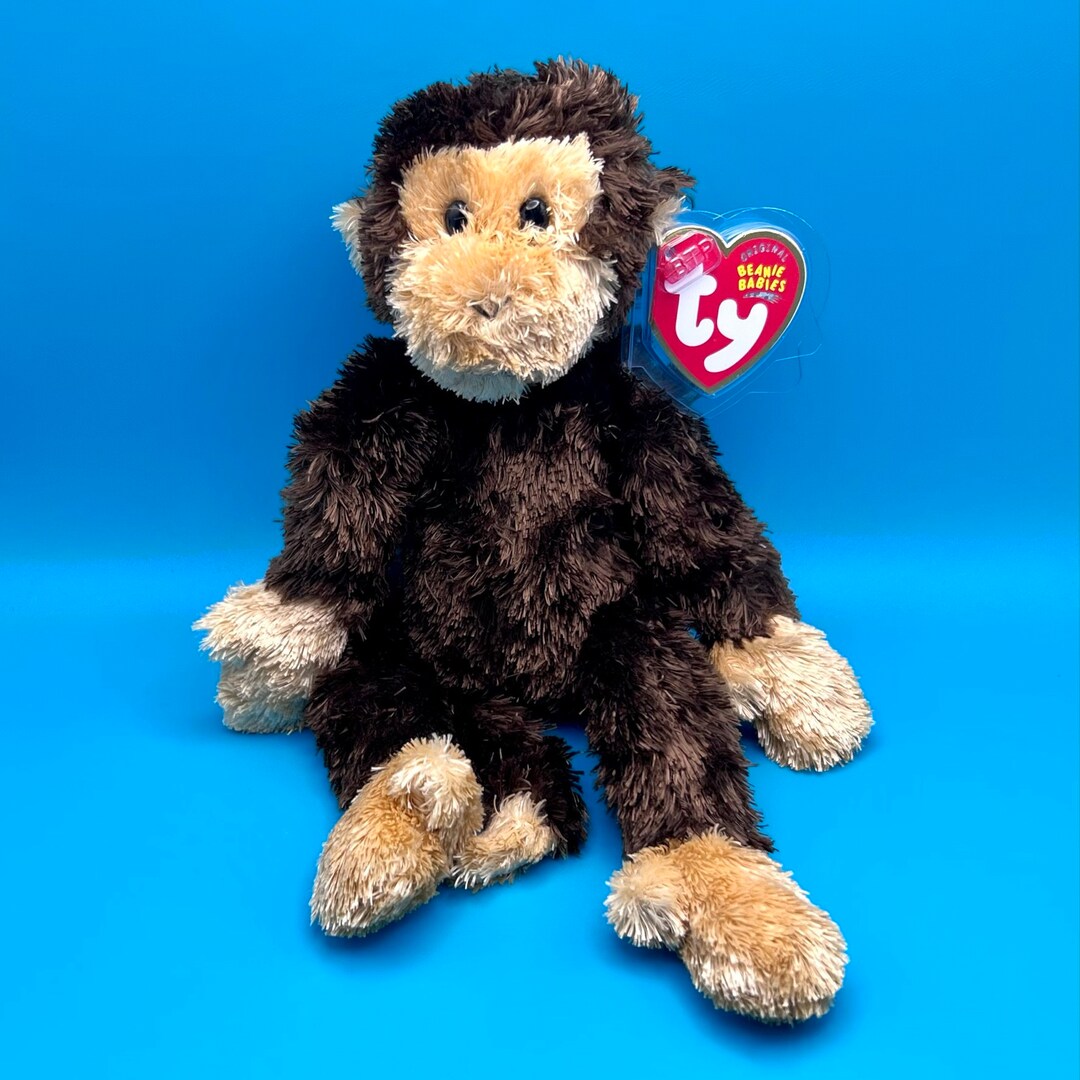 TY Beanie Baby - SWINGER the Monkey (9 Inch) - Etsy