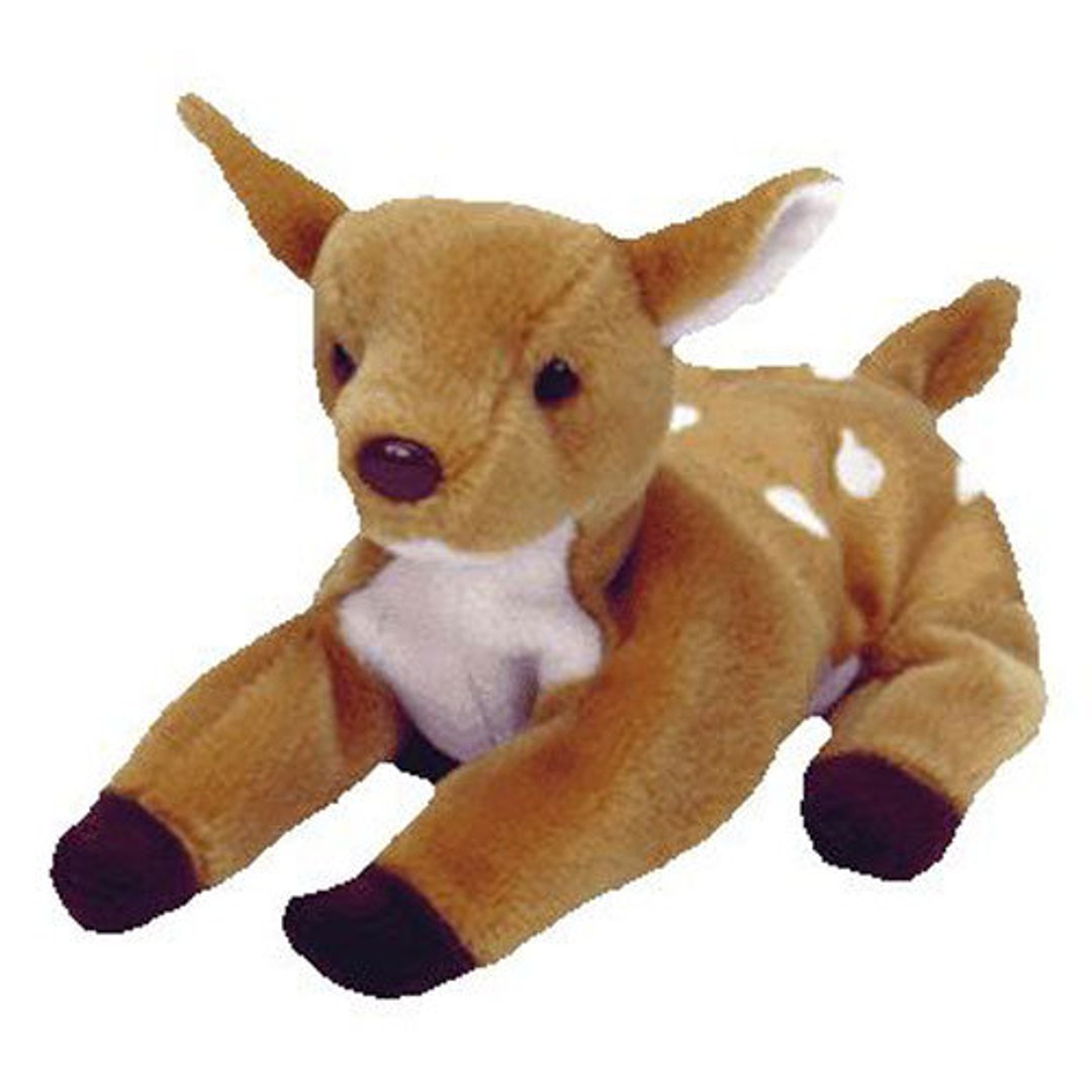 TY Beanie Baby - WHISPER the Deer (6.5 Inch) - Etsy