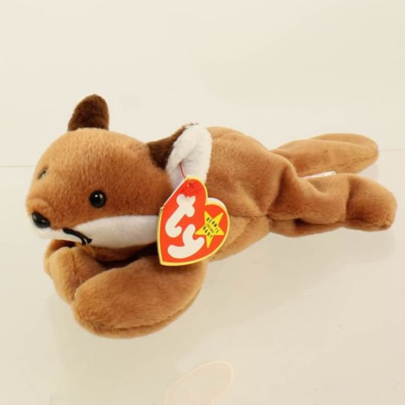 TY Beanie Baby - SLY the Fox (brown Belly Version - 4th Gen Hang Tag ...