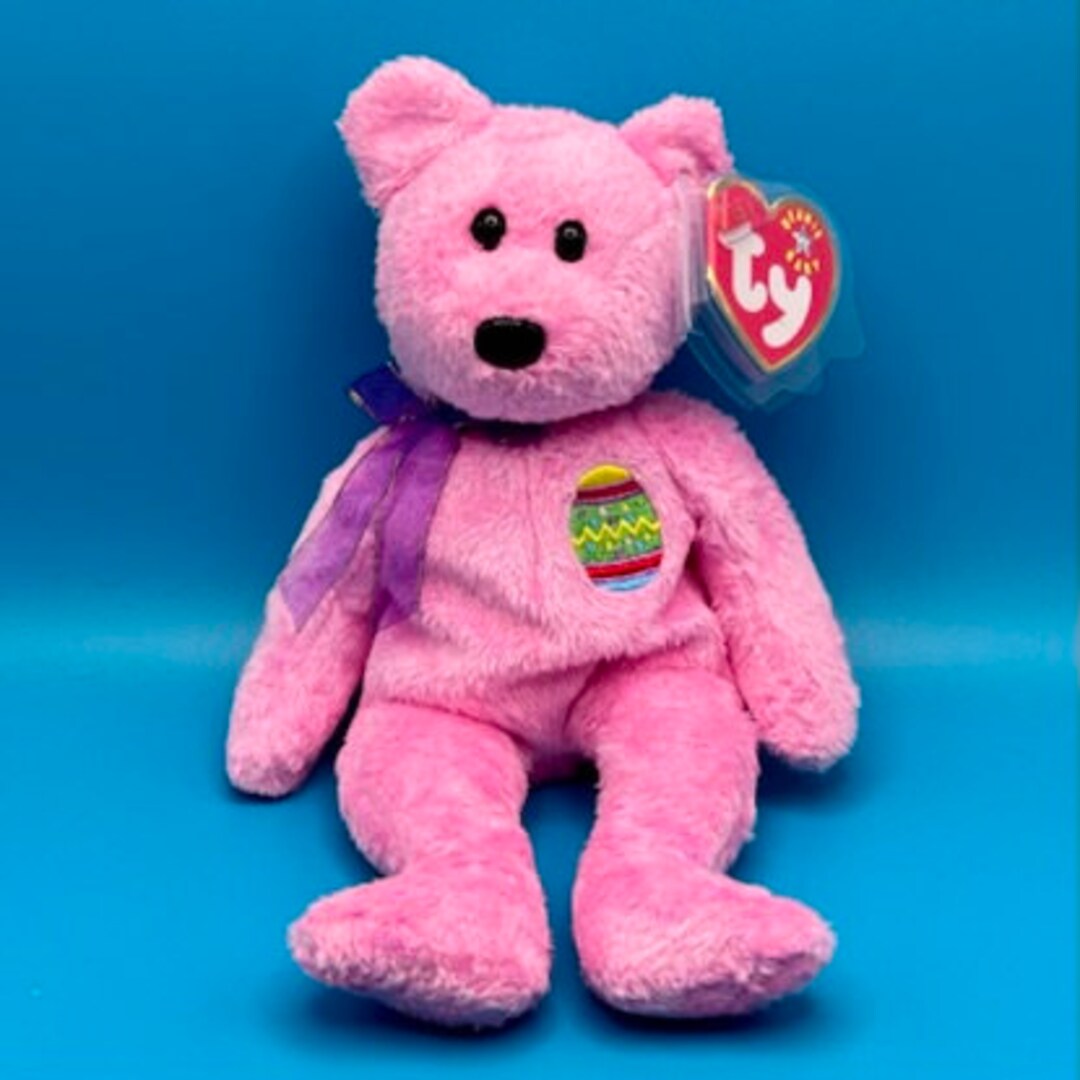 TY Beanie Baby EGGS the Easter Bear 8.5 Inch - Etsy