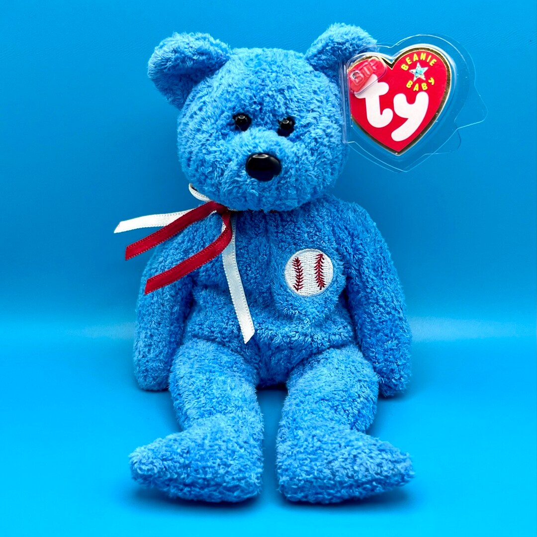 TY Beanie Baby - ADDISON the Baseball Bear (8.5 Inch) - Etsy