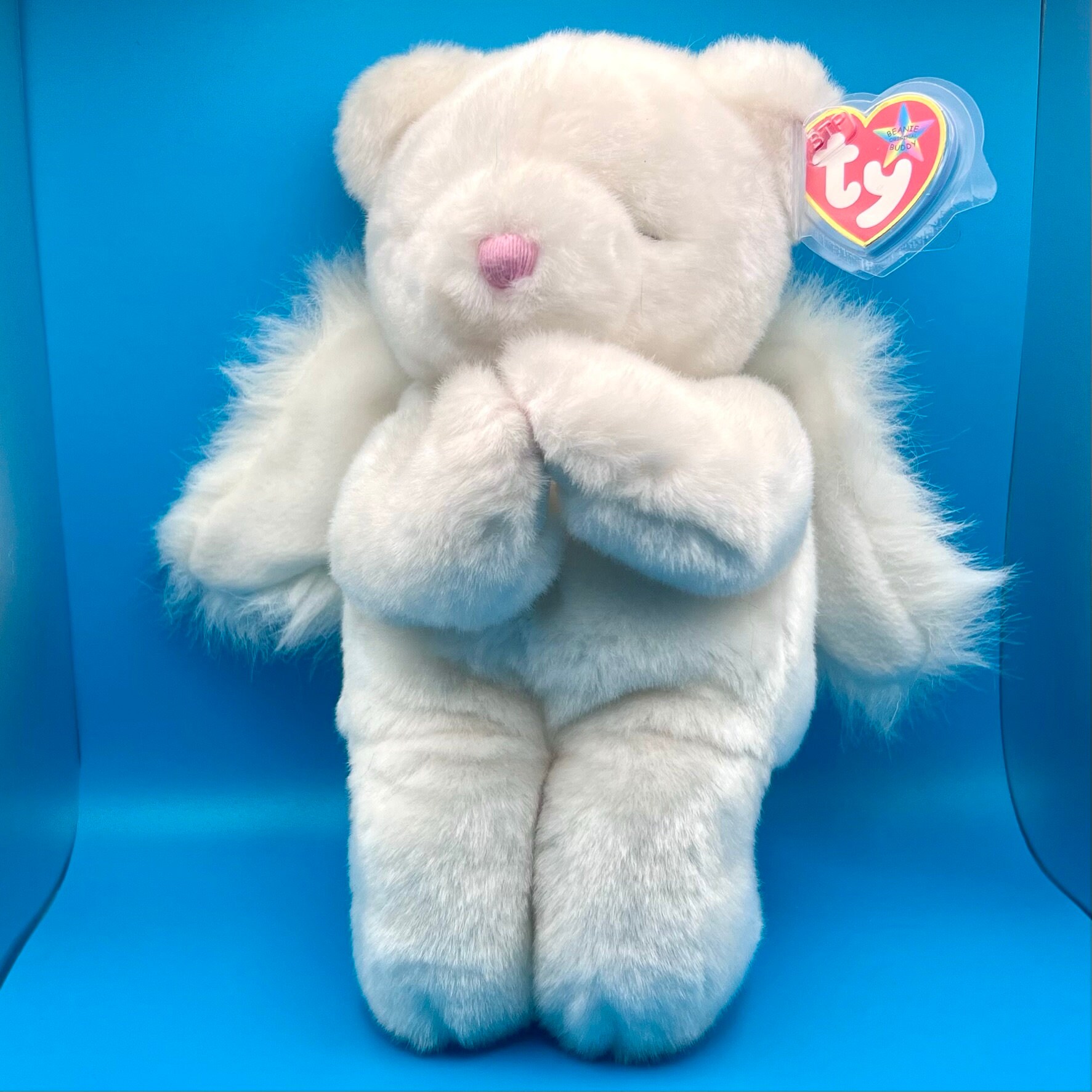 TY Beanie Buddy BLESSED the Angel Bear 10.5 Inch Etsy UK