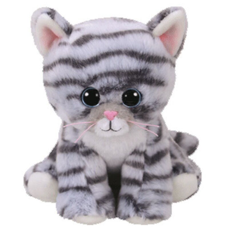 TY Beanie Baby MILLIE the Grey Tabby Cat 6 Inch - Etsy